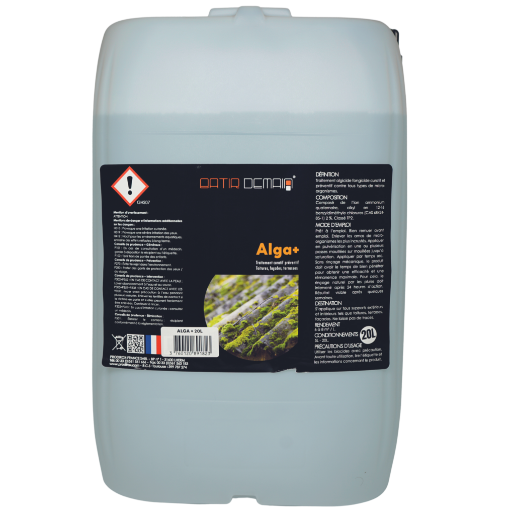 Anti Mousse - Alga + Prêt à l'emploi - 20L - Allray